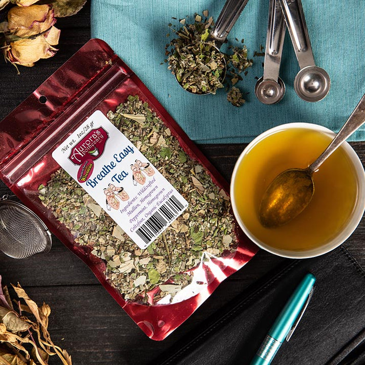Breathe Easy Tea - Respiratory Support Herbal Tea for Congestion ...