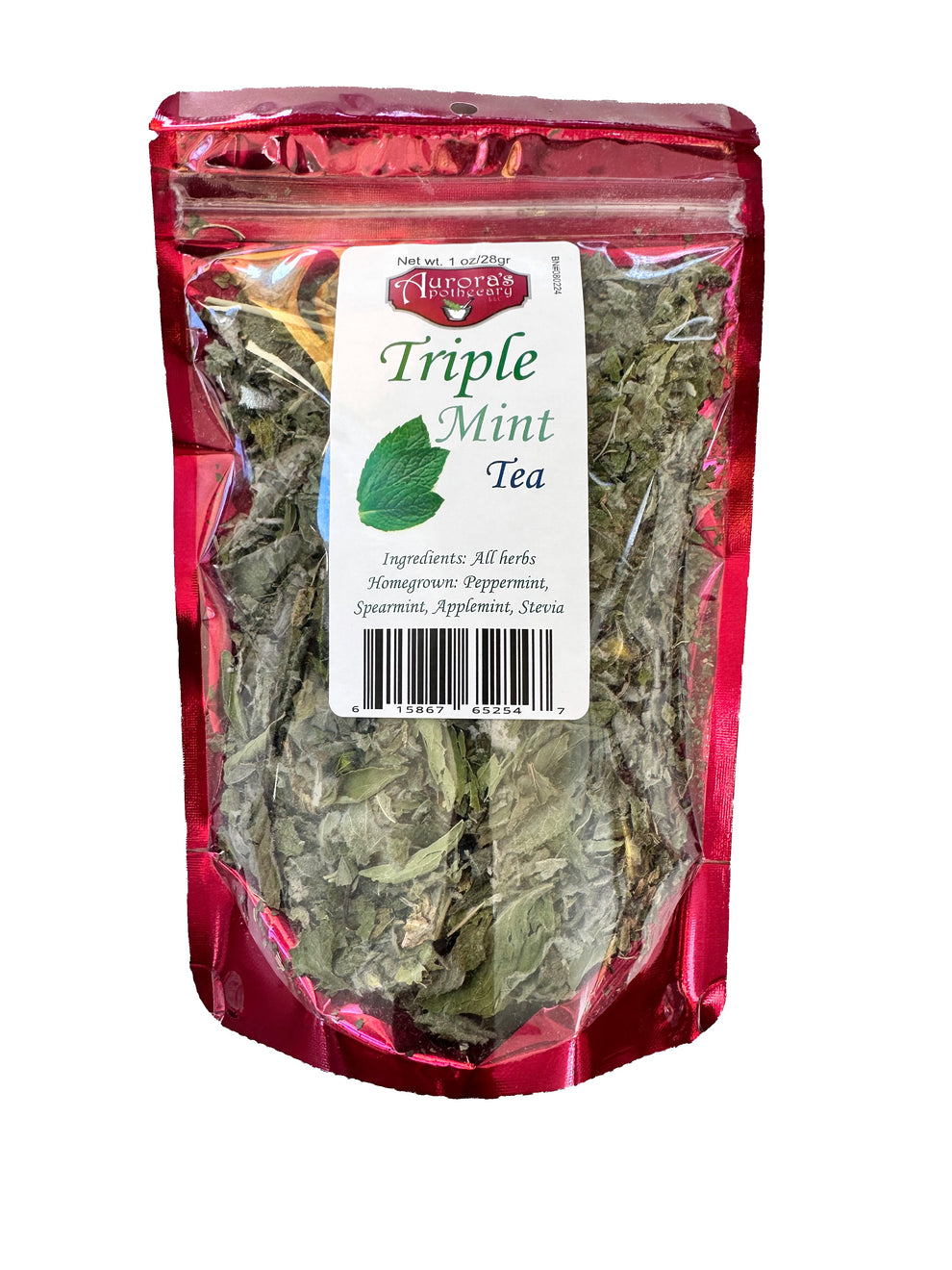 Triple Mint Tea - Refreshing Peppermint Spearmint Herbal Tea ...